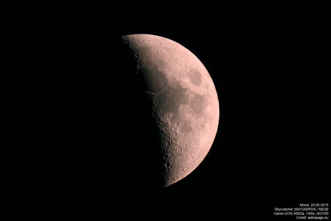 Mondfotografie mit DSLR | astropage.eu